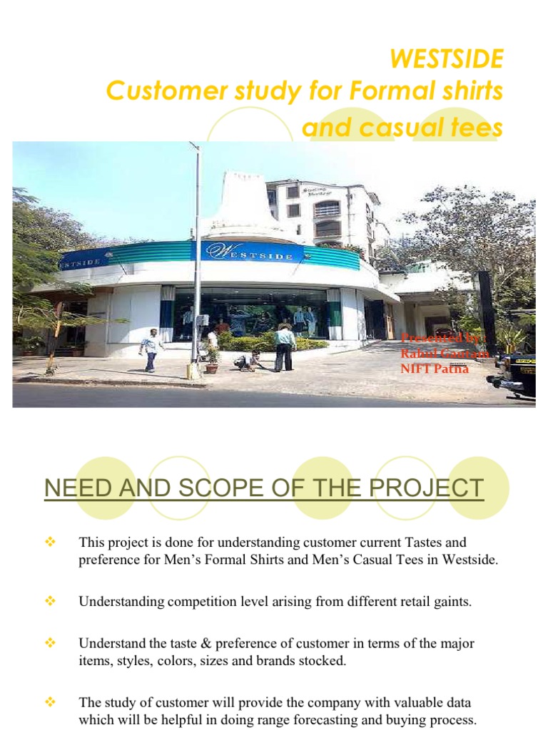 Westside Clothing Overview and Pricing | PDF | Retail | Clothing