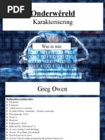 Onderwereld - OPSOMMING | PDF