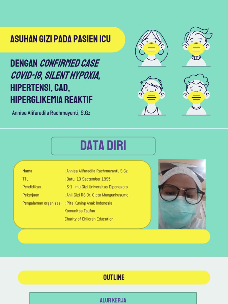 Asuhan Gizi Pasien ICU COVID | PDF