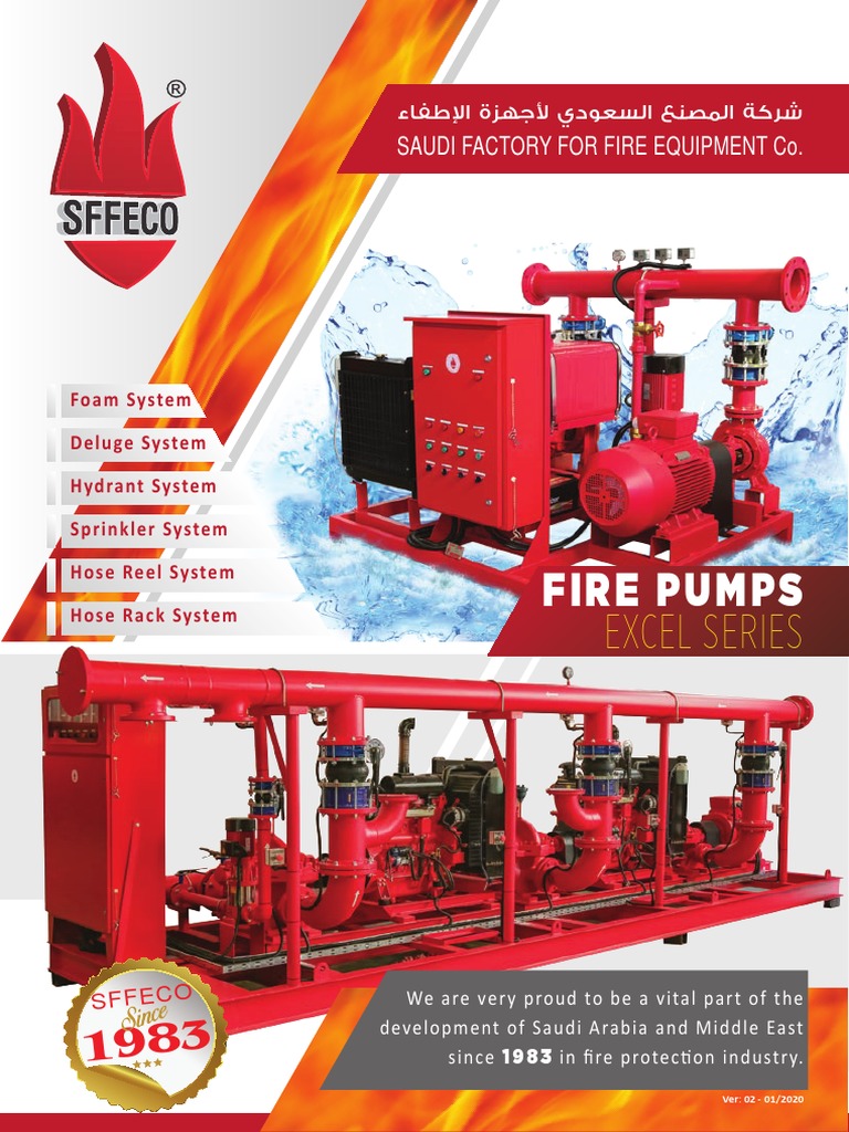 Fire Pumps: Excel Series | PDF | Pump | Engines