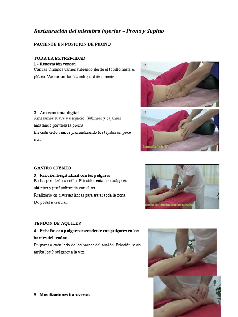 Restauración de Miembro Inferior en Prono y Supino | Descargar gratis ...