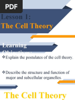 Cell Theory - Notes | PDF