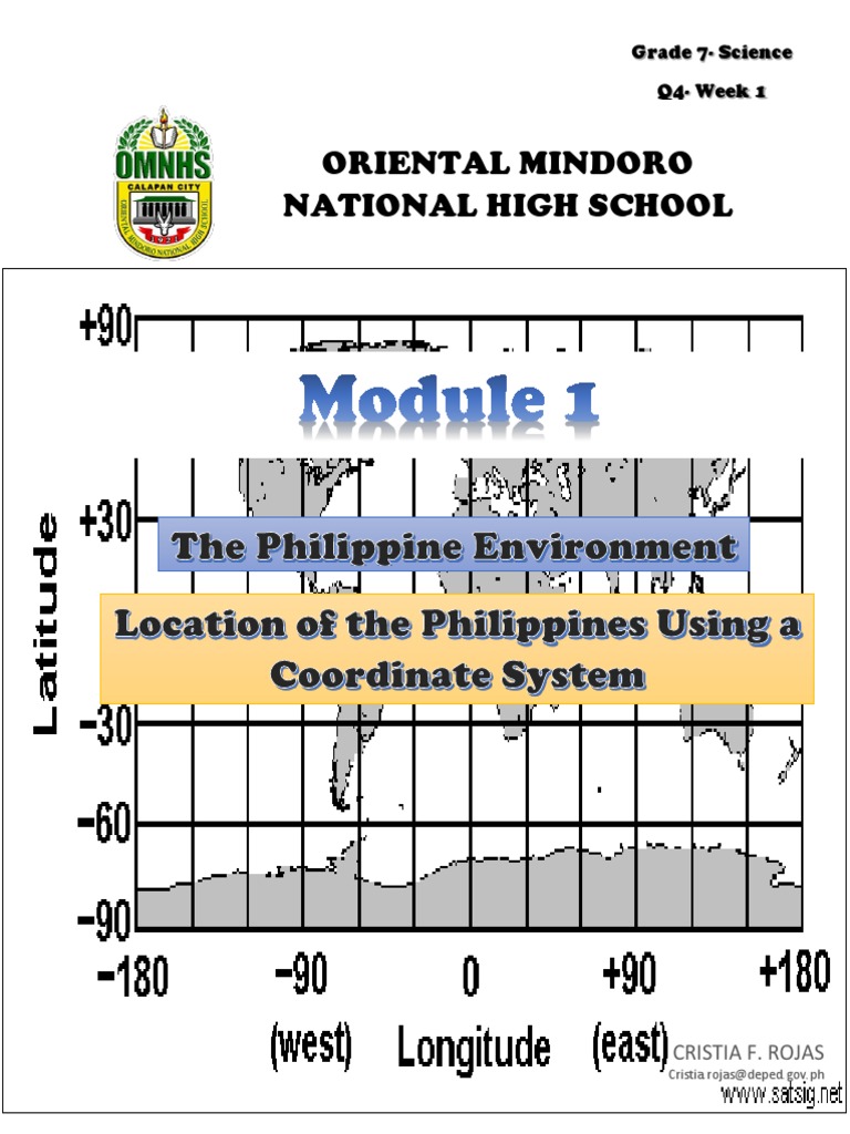 Week 1 Locating Places Using Coordinate System | PDF | Temperate ...