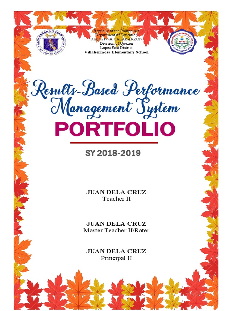 RPMS Portfolio New Design | PDF | Educational Assessment | Lesson Plan