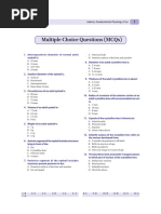 Ophthalmology MCQ With Answers | PDF | Glaucoma | Visual Acuity