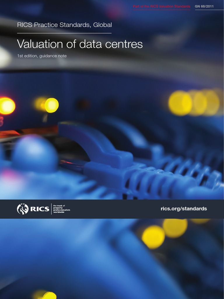 RICS Valuation of Data Centres 1st Edition Rics | PDF | Real Estate ...