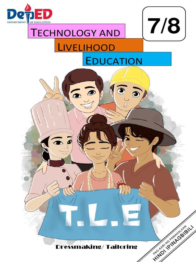 Tle Grade7n8 Dressmaking Module 4 Week4 | PDF | Metre | Inch