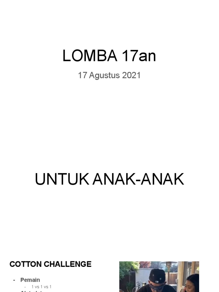 DECK - LOMBA 17an | PDF