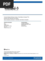MABC-3 Checklist Score Report for Sam | PDF | Psychological Concepts ...