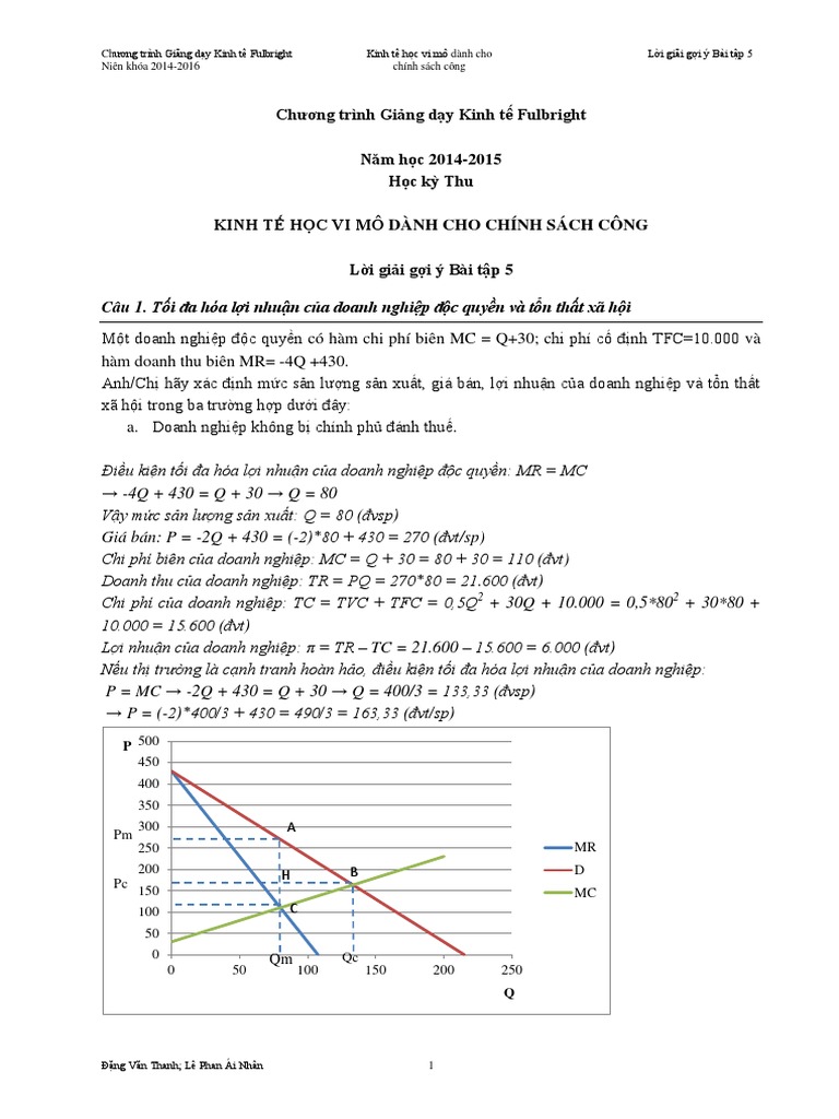 (123doc) - Bai-Tap-Kinh-Te-Vi-Mo-Co-Loi-Giai | PDF