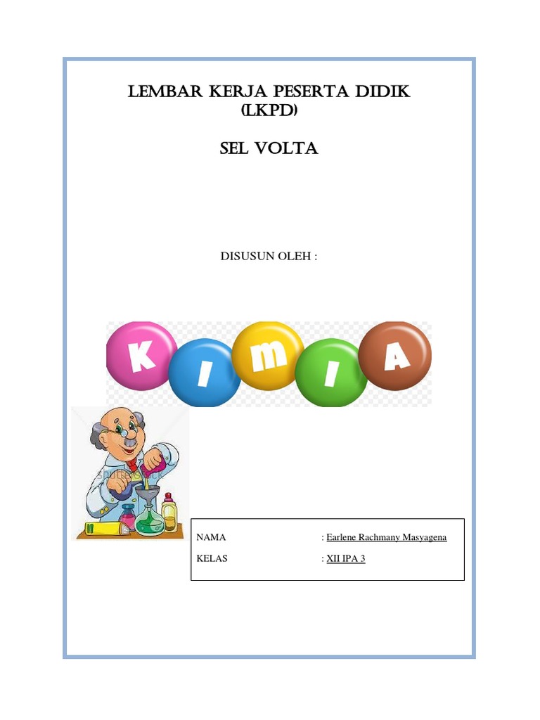 LKPD Sel Volta Revisi | PDF