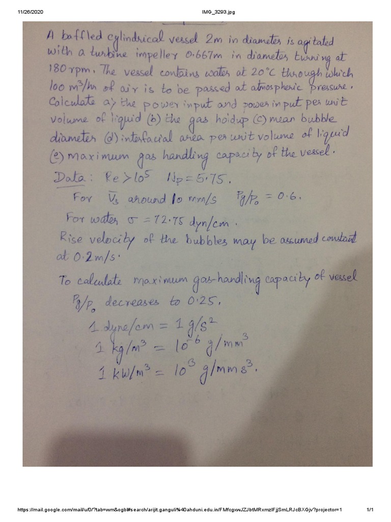 Solid Gas Mixing Pdf