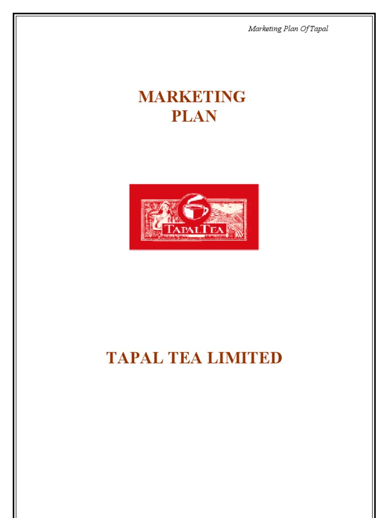 Tapal Tea Marketing Strategy Overview | PDF | Tea | Pakistan