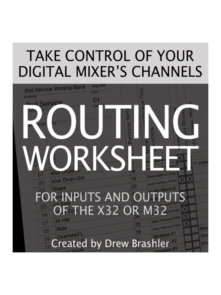 A Guide to Planning Your Digital Live Audio Routing Workflow | PDF ...