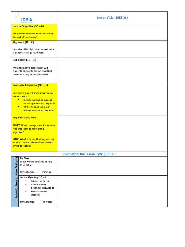 RTTC Lesson Plan Template 21-22 | PDF | Cognition | Communication
