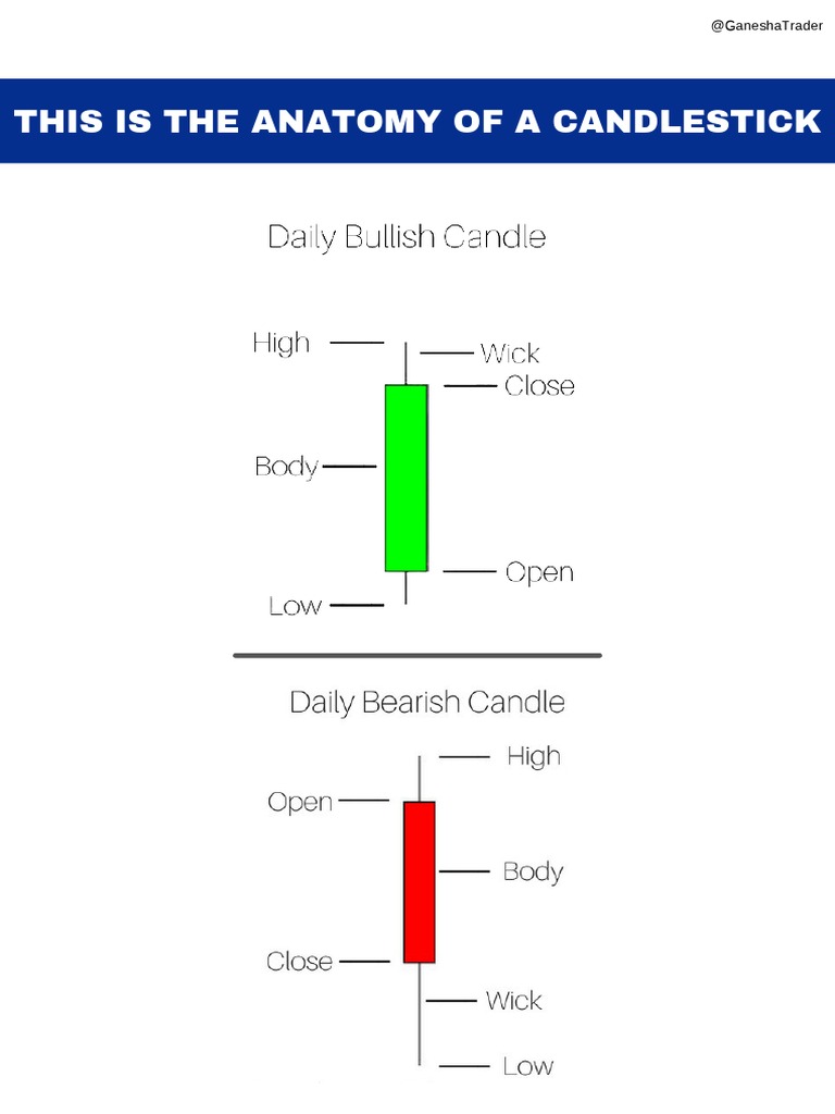 Anatomy of a Candlestick Explained | PDF