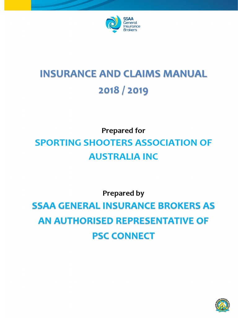 Insurance Claims Manual 2018 2019 | PDF | Liability Insurance | Insurance