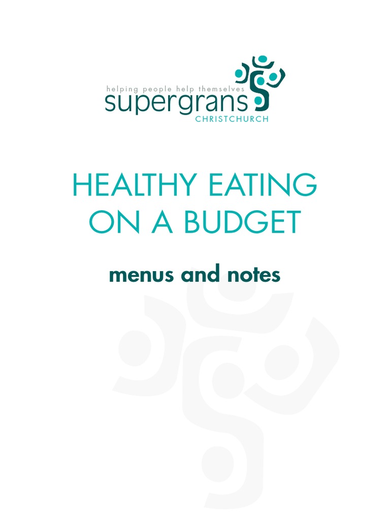 Budget Weekly Meal Plan | Download Free PDF | Meal | Lunch