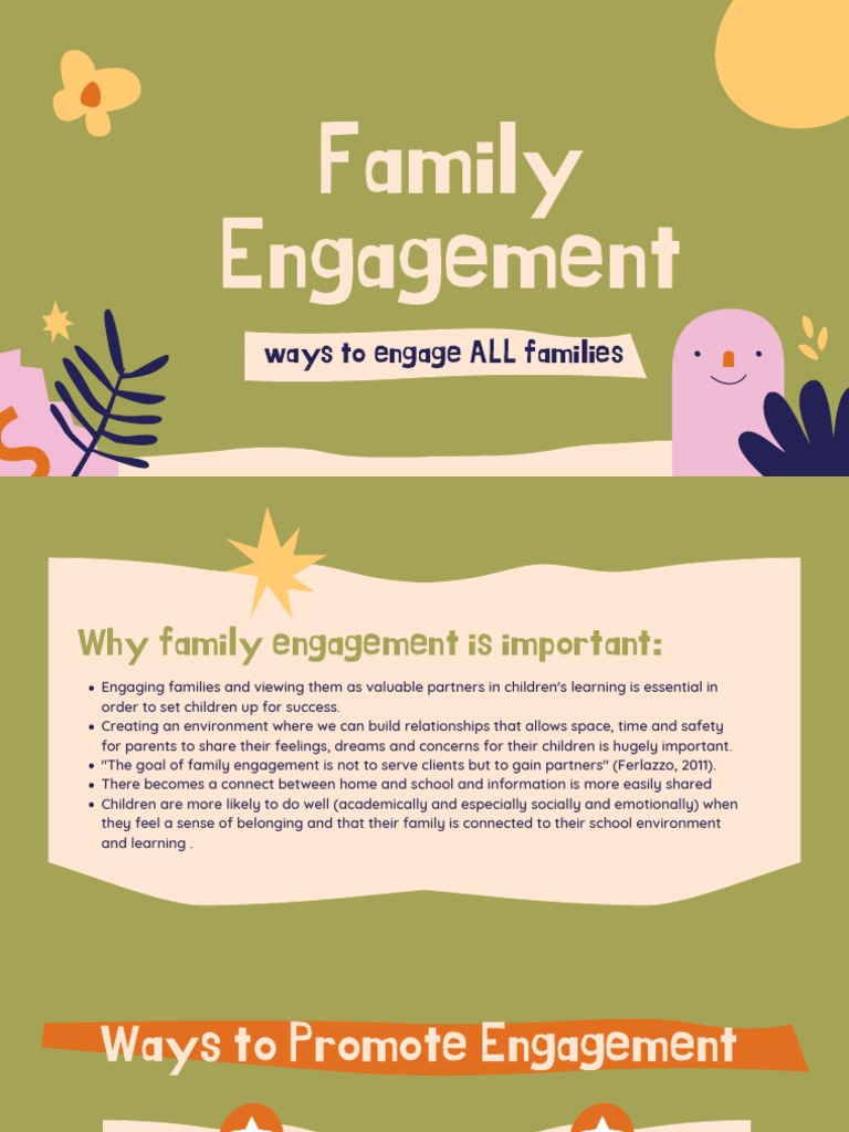 Family Engagement | PDF | Classroom | Teachers