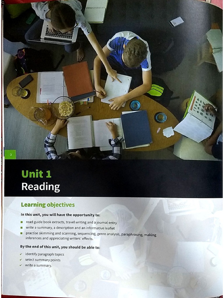 English Unit 1 TB | PDF