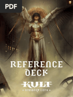KULT Divinity Lost - Reference Deck | PDF | Handgun | Military Technology
