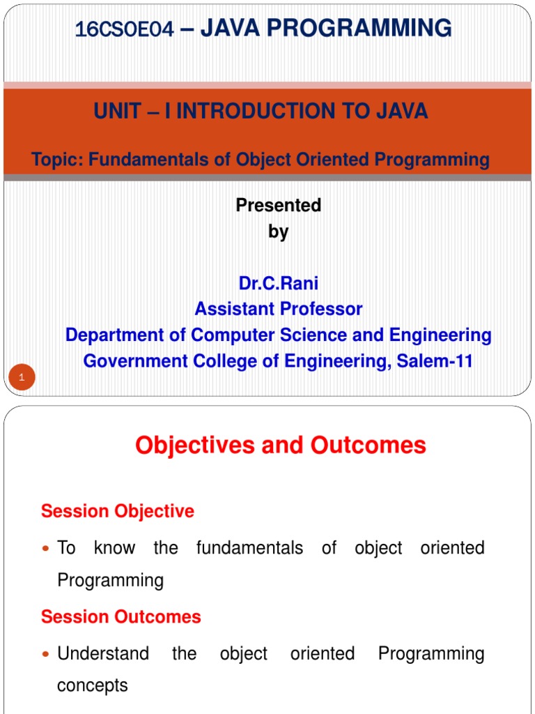 2 OOPS Concepts | PDF