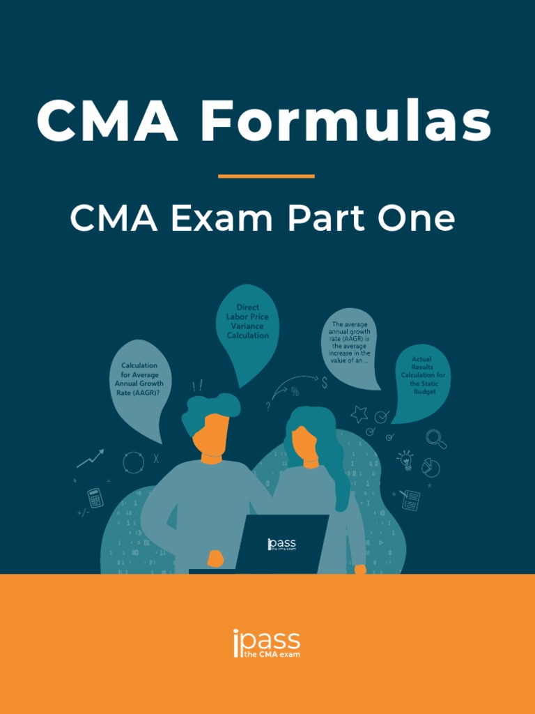 CMA Formula Part 1 Final | PDF | Depreciation | Cost Of Goods Sold