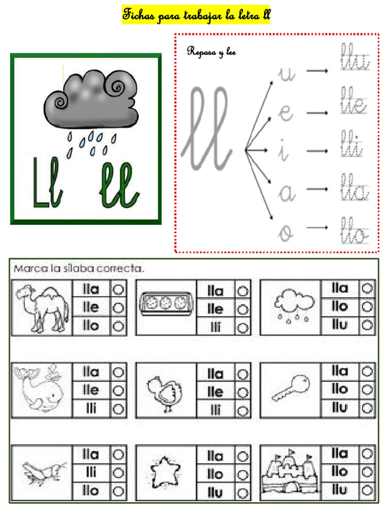 Letra LL Semana 16 | PDF
