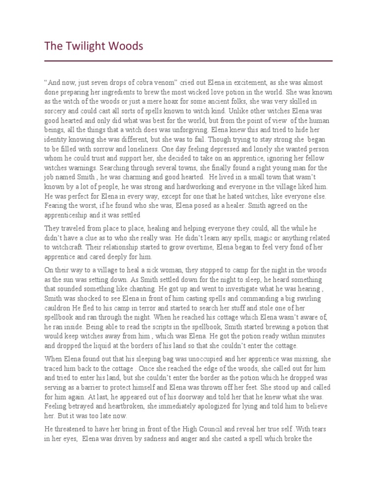 MICROFICTION-Short Story | PDF | Witchcraft