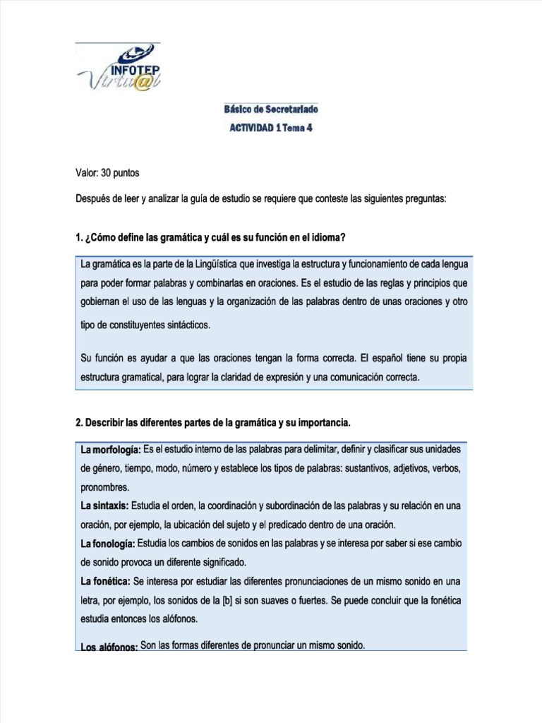 Actividad 1 Modulo 4 | PDF