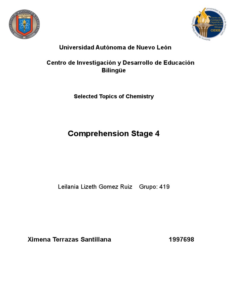 Comprehension Stage 4 | PDF