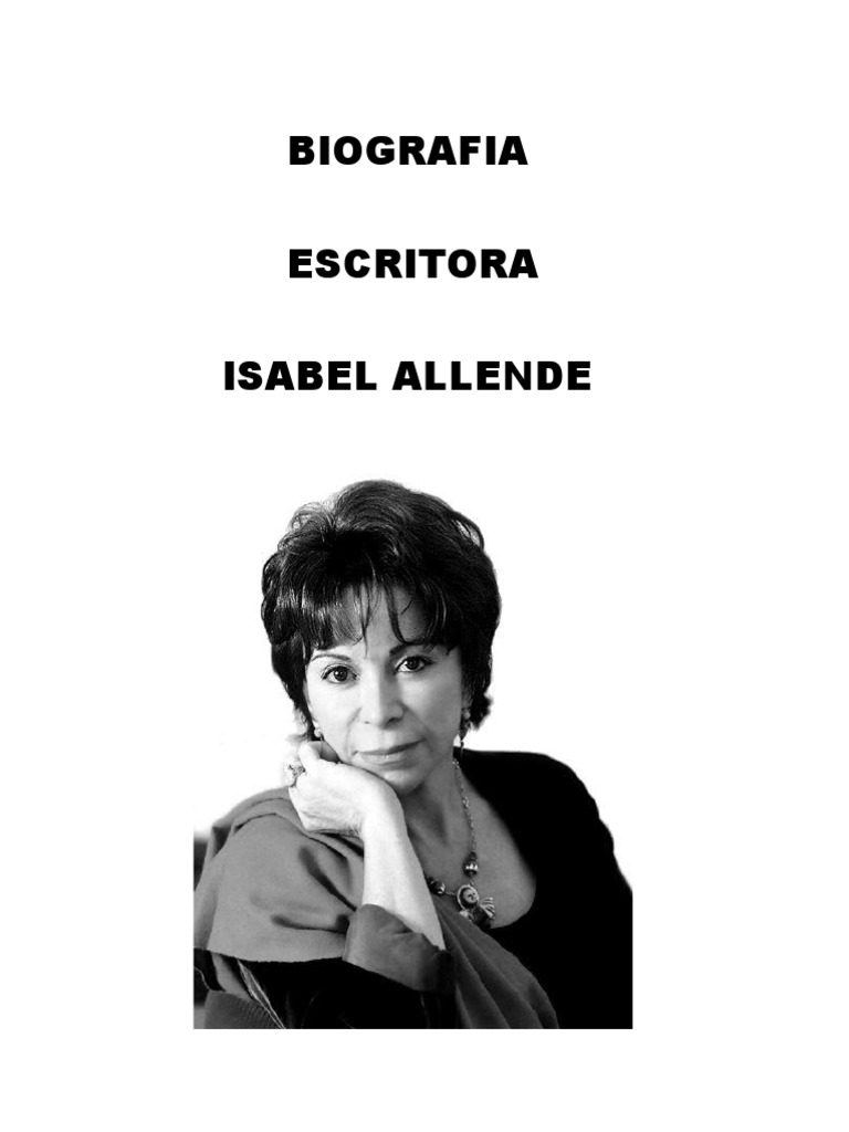 BIOGRAFIA Isabel Allende | PDF