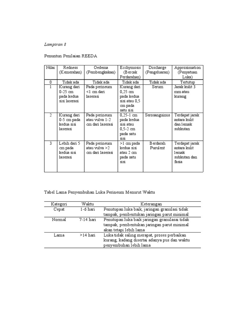 Penuntun Penilaian REEDA | PDF