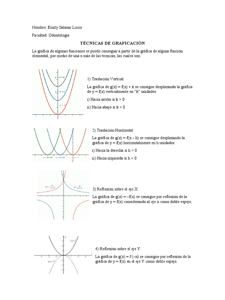 Técnicas de Graficación | PDF