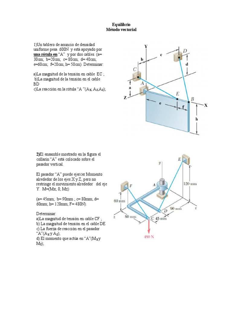Tarea 1 Estatica - Lunes - 2021 - 01 | PDF