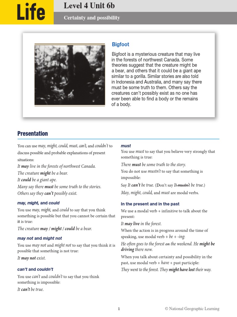 Certainty and Possibility | PDF | Yeti | Bigfoot