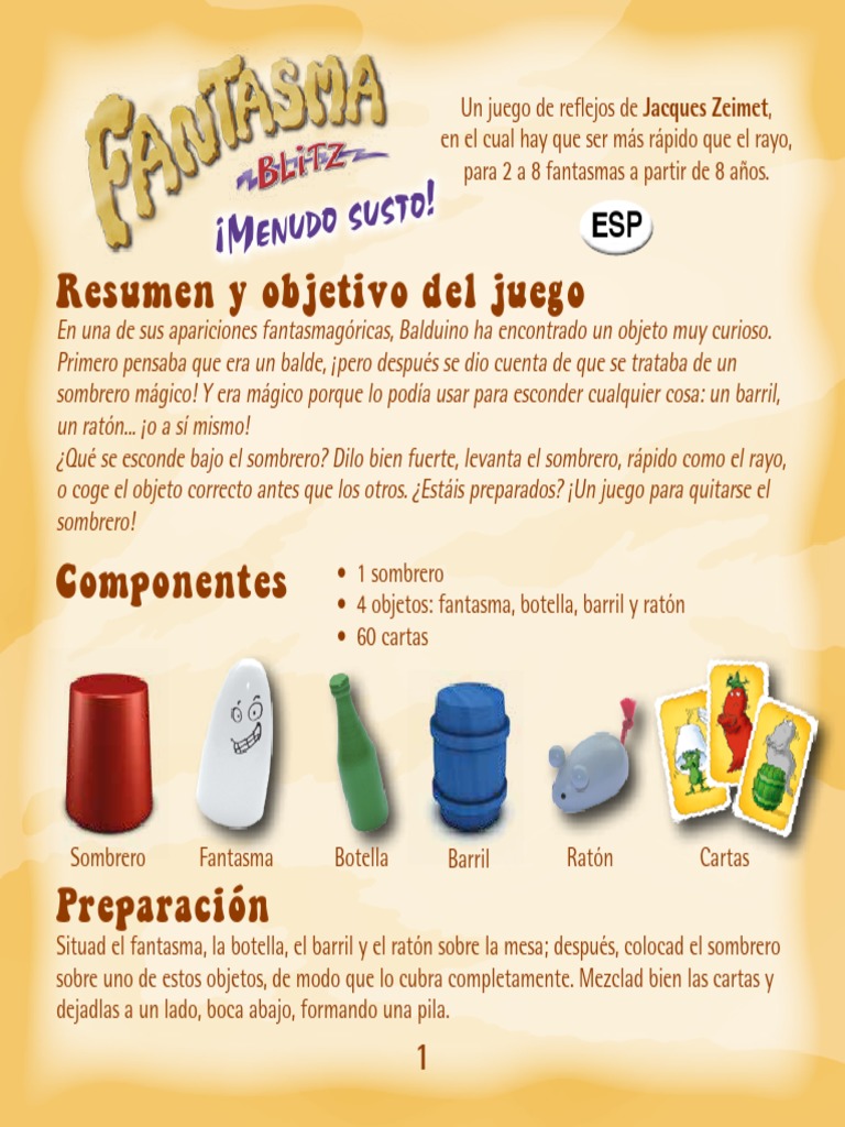 Fantasma Blitz Menudo Susto SP | PDF | Color