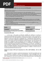 Aligning CPD with RCOT Framework | PDF | Occupational Therapy | Goal ...