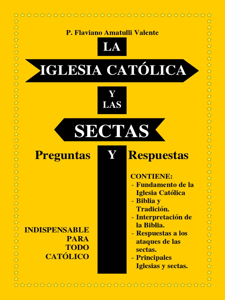 La Iglesia Católica y Las Sectas | PDF | Jesús | Biblia