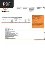 Water Bill Invoice Template | PDF