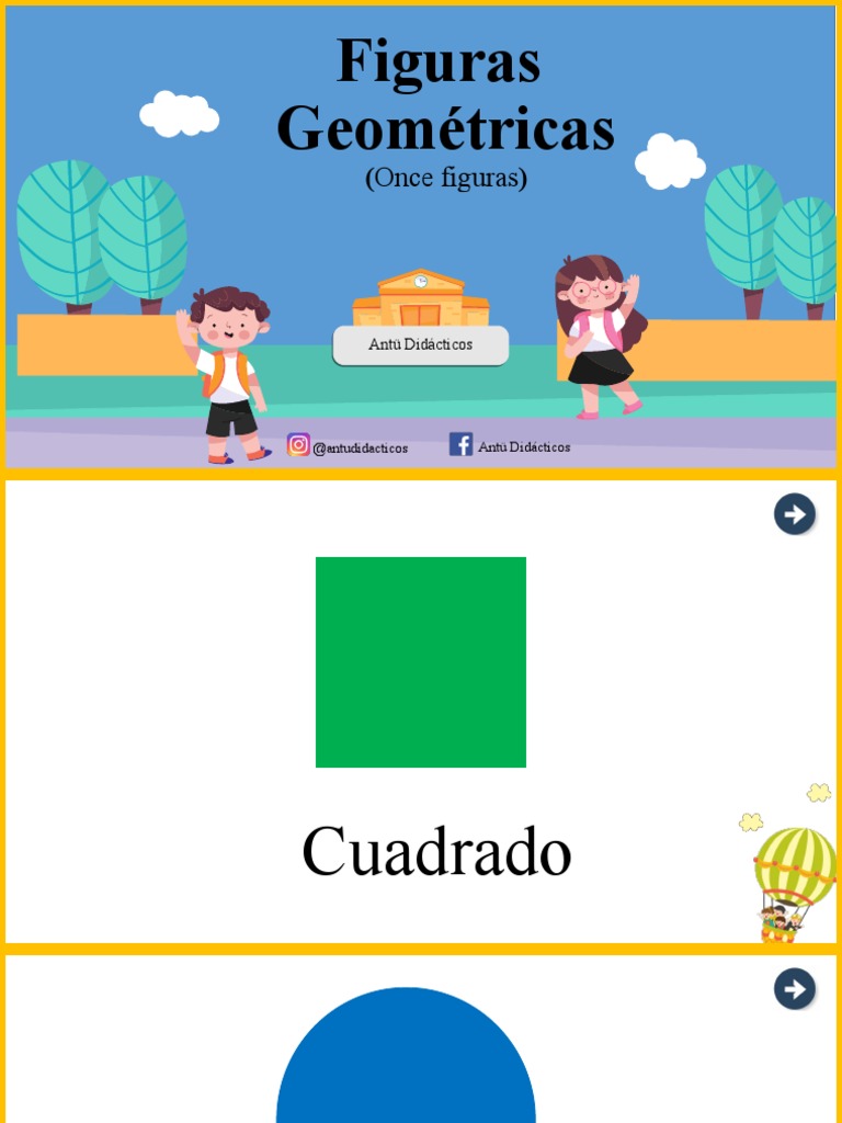 Identifica Figuras Geométricas Interactivas | PDF