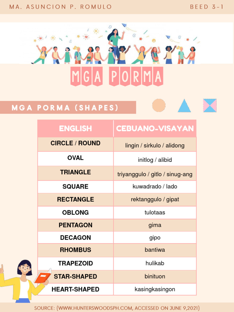 Shapes (Mga Porma) | PDF