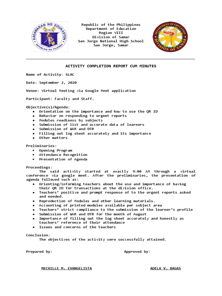 ACR Full Package Sample | PDF