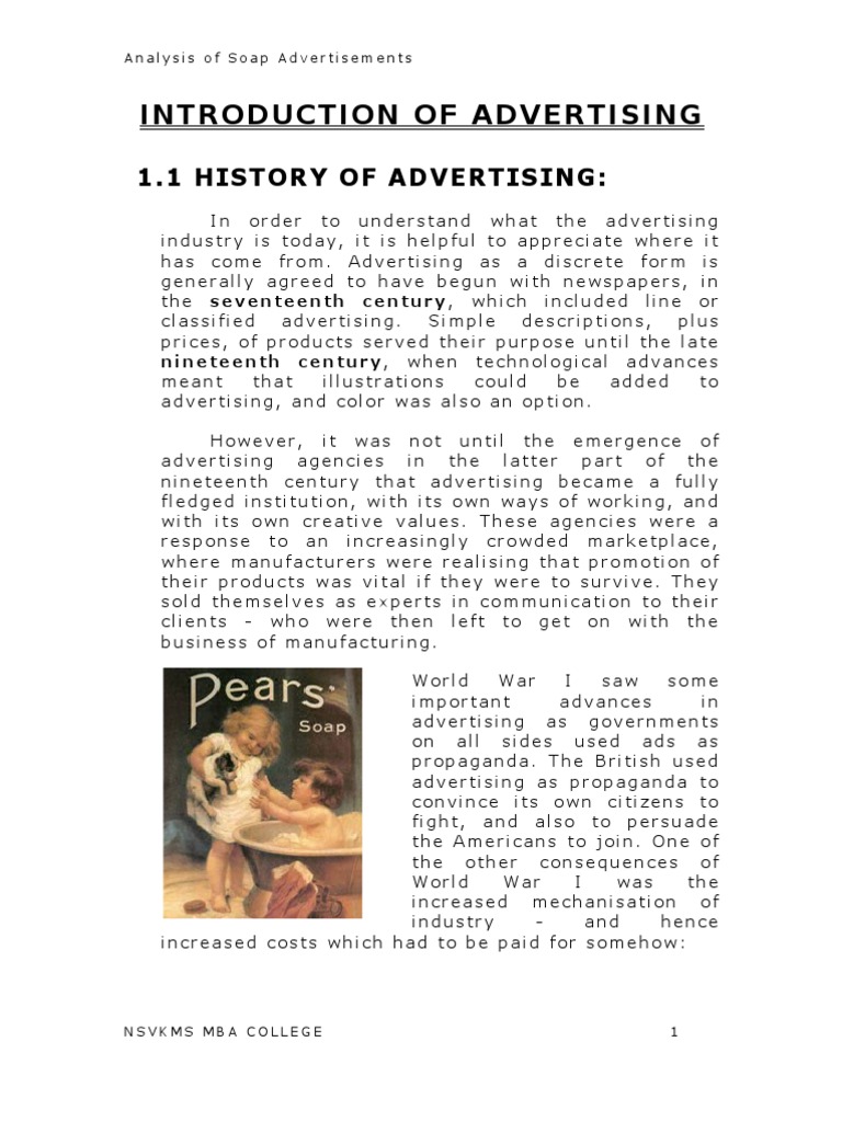 Soap | PDF | Billboard | Advertising