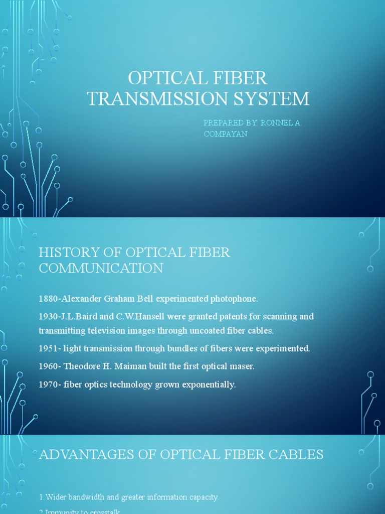 Optical Fiber Systems Overview | PDF | Optical Fiber | Optics