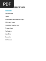 Cream Base Reference Chart | PDF