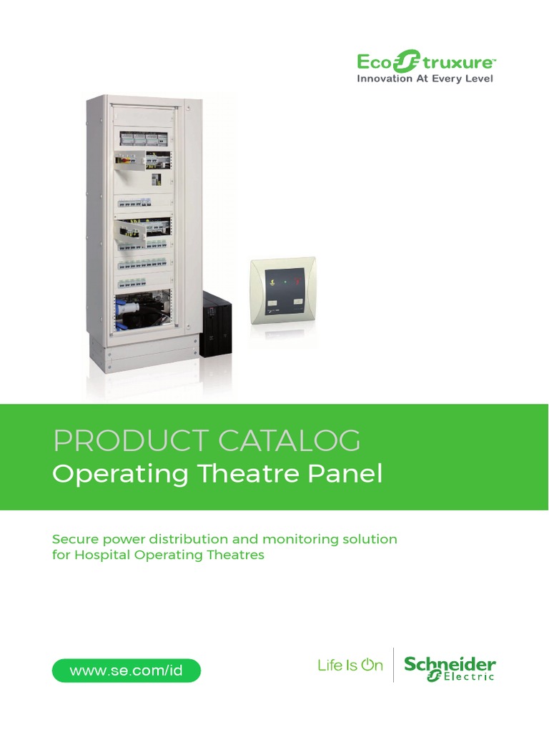 Product Catalog: Operating Theatre Panel | PDF | Electrical Engineering ...