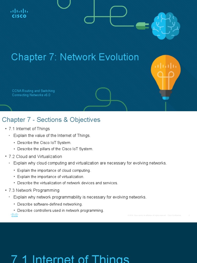 Chapter 7: Network Evolution: CCNA Routing and Switching Connecting Networks v6.0 | PDF | Cloud ...
