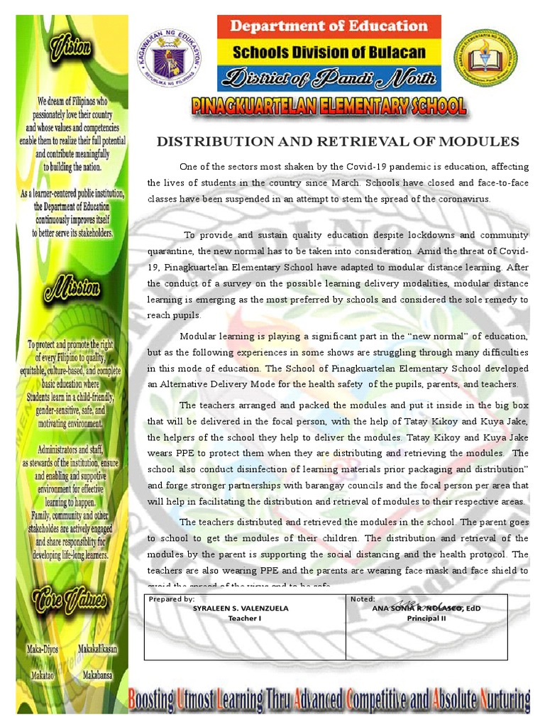 The Challenges of Distributing and Retrieving Learning Modules During ...