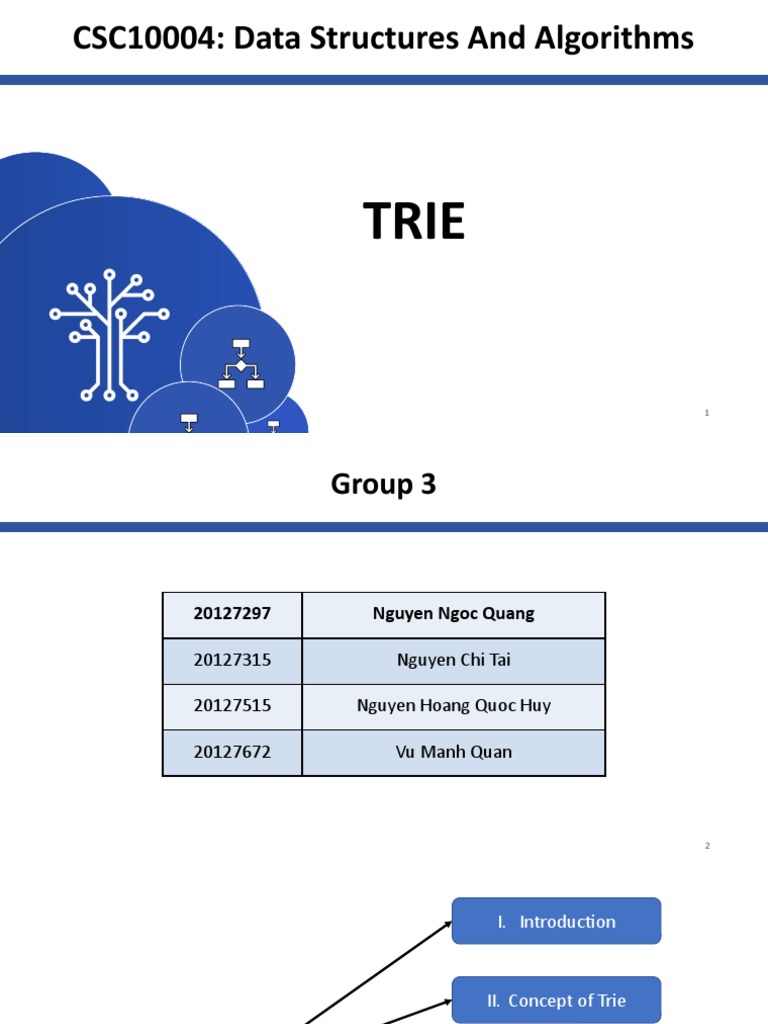CSC10004: Data Structures And Algorithms - TRIE Implementation and Applications | PDF | Computer ...